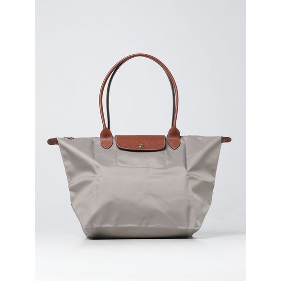 Longchamp | Bags | Longchamp Shoulder Bag Woman Grey | Poshmark